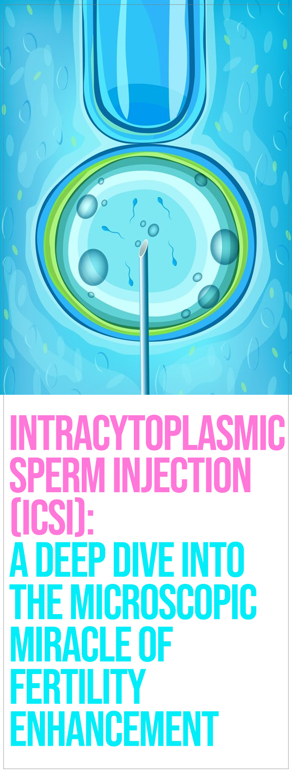 INTRACYTOPLASMIC SPERM INJECTION(ICSI) - Embryonic Fertility & IVF Centre